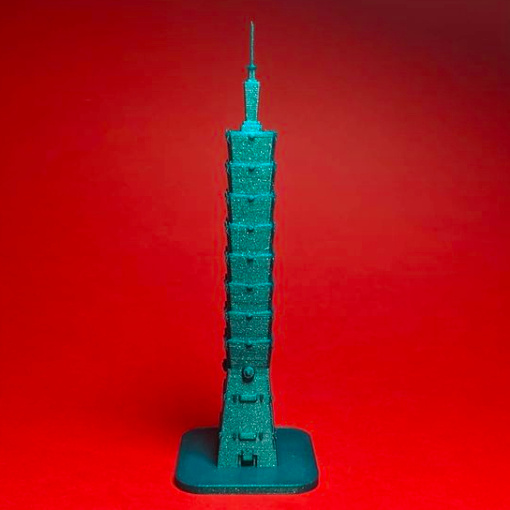 Taipei 101 - Taiwan by MiniWorld3D | Download free STL model ...