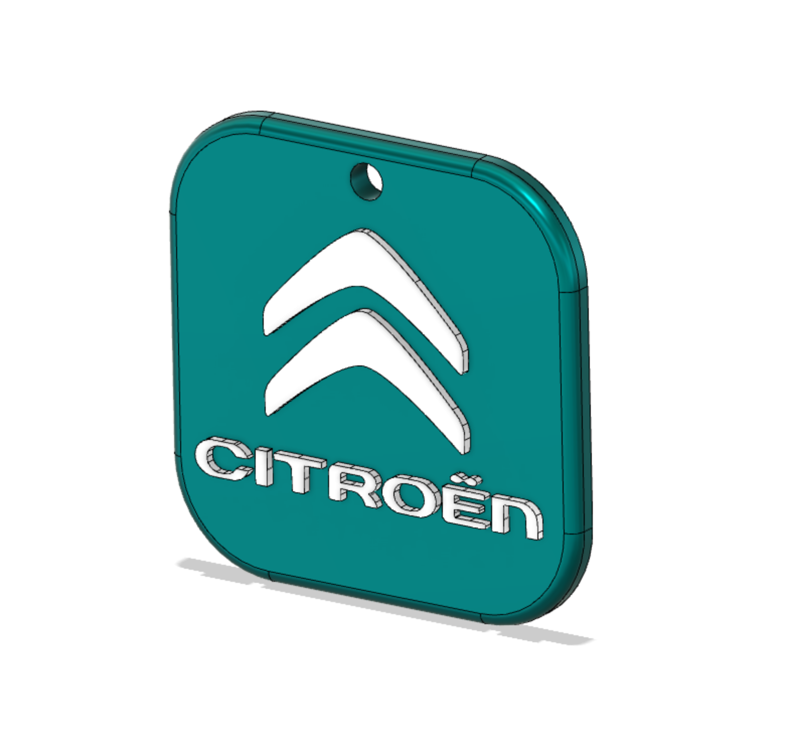Llavero Citroen key by NOVELTY 3D | Download free STL model ...