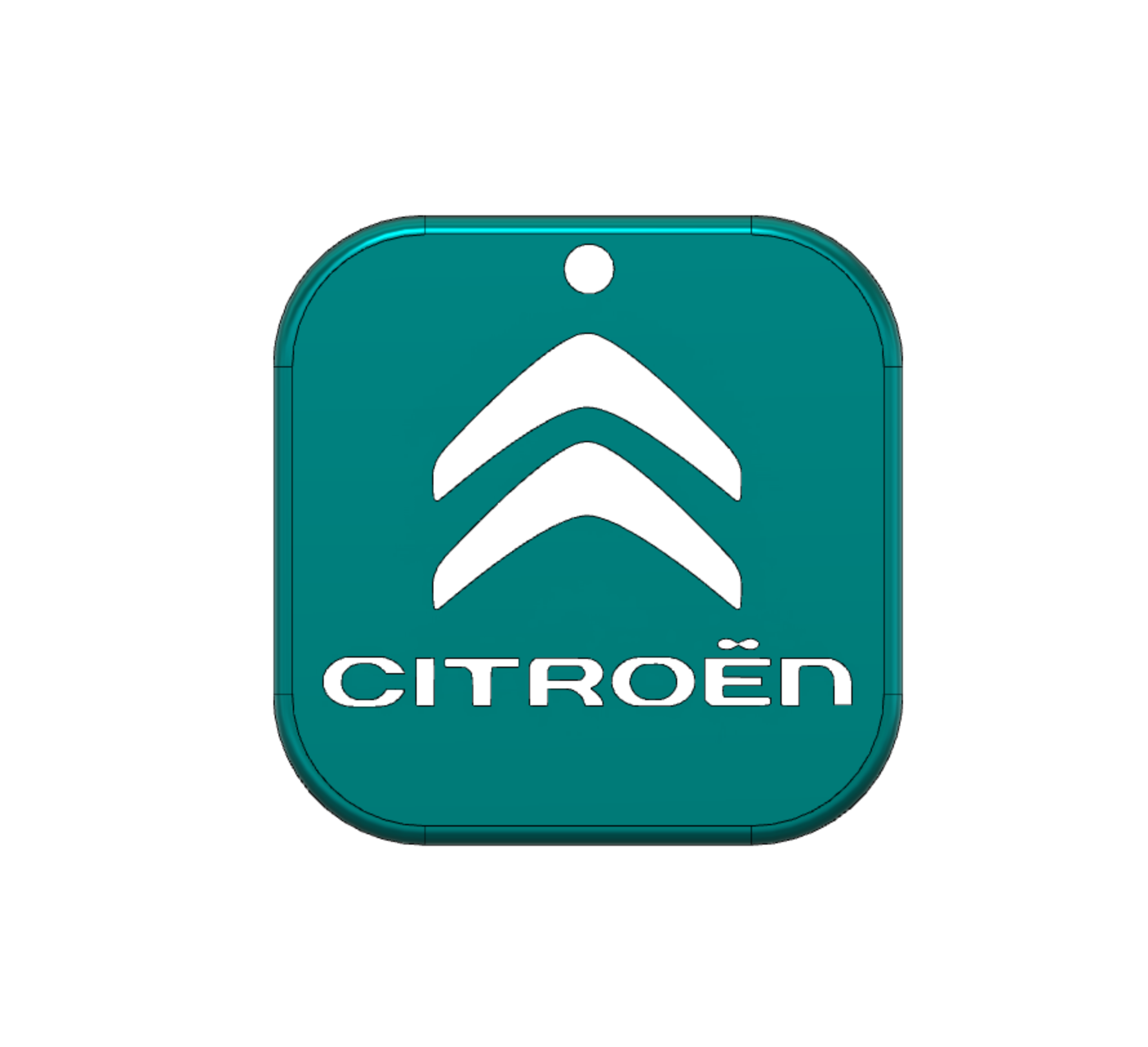 Llavero Citroen key by NOVELTY 3D | Download free STL model ...