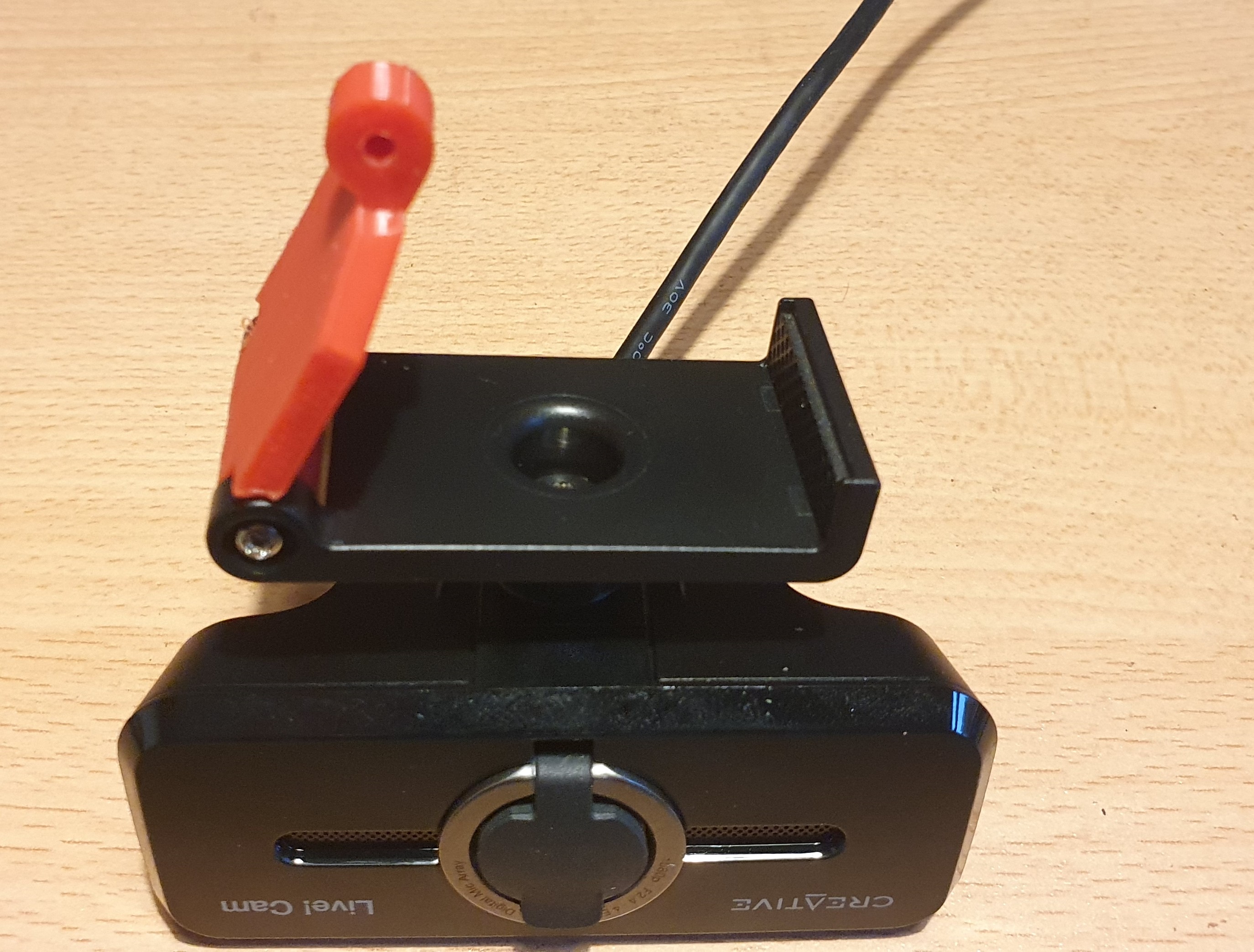 Creative Live! Cam 2020 extrusion mount by lgcproductions | Download ...