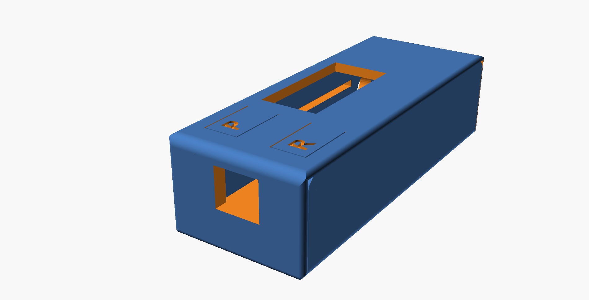 Case For A Ttgo Esp 32 Oled Board By Polymath Download Free Stl Model