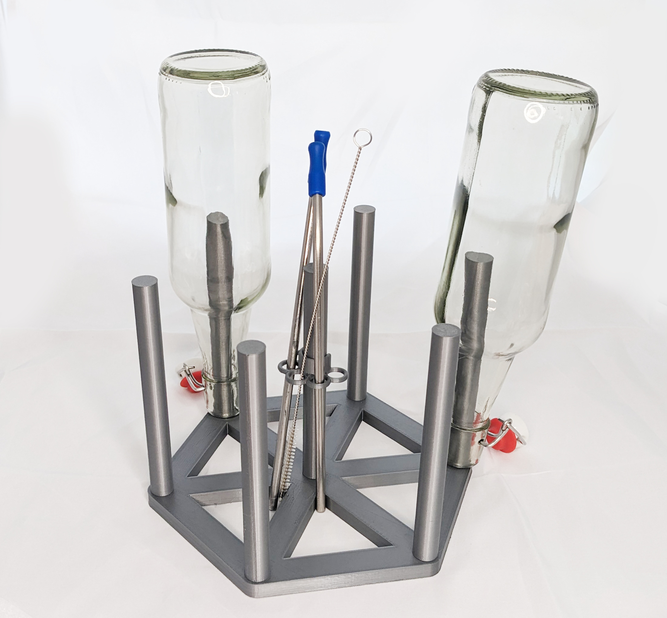 Bottle Drying Rack by Steve DeGroof | Download free STL model ...