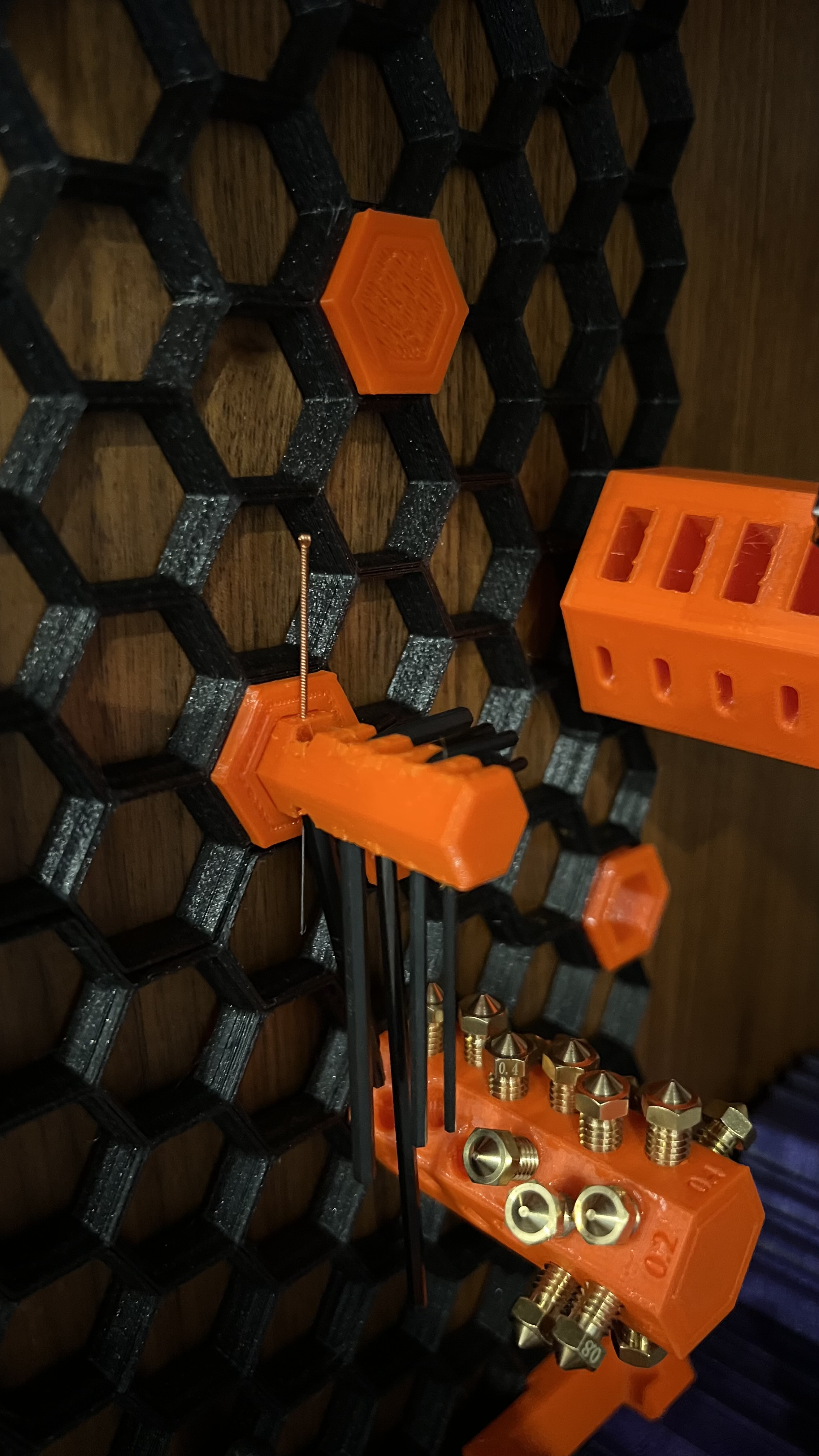 Allen Key Pegs And Nozzle Needle for Honeycomb Storage Wall by DST ...