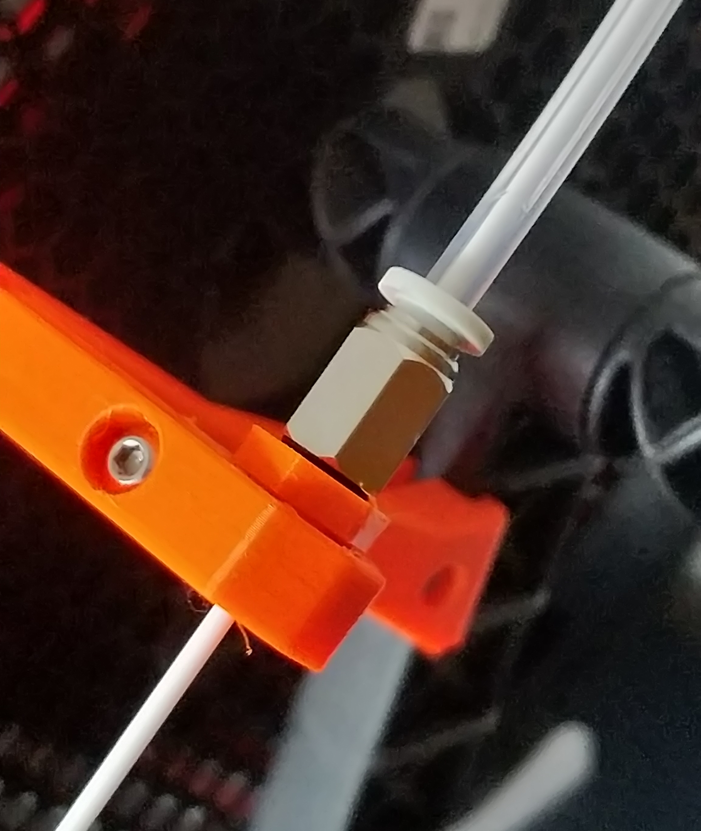 Prusa Filament Guide M6 PTFE Adapter by nebulorum | Download free STL ...