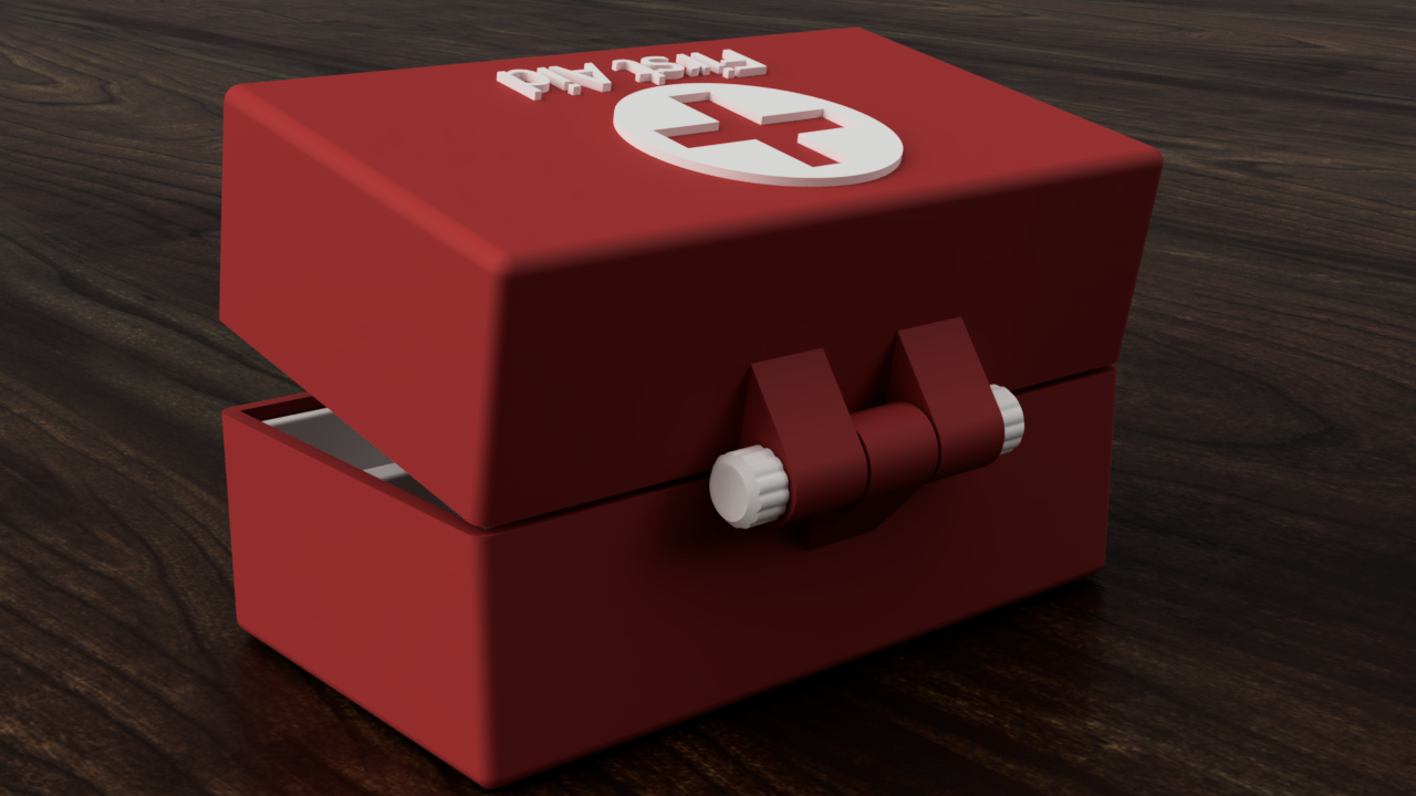 Mini First Aid Kit by Peter | Download free STL model | Printables.com