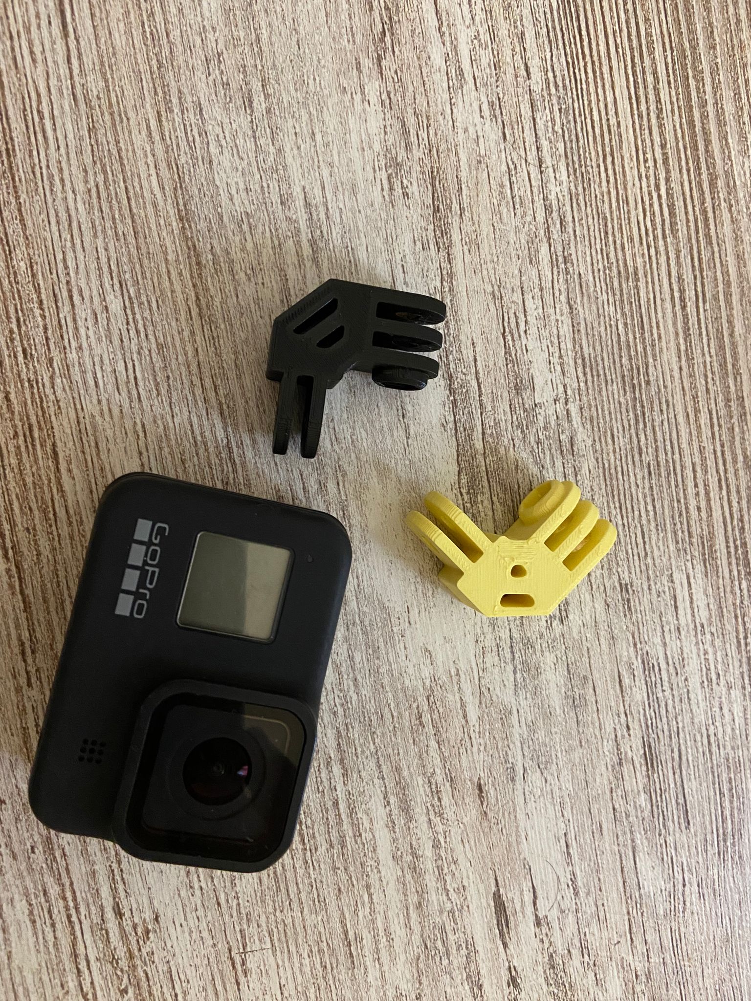 90 degrees keychain Go pro adapter by Pb023_3D | Download free STL ...
