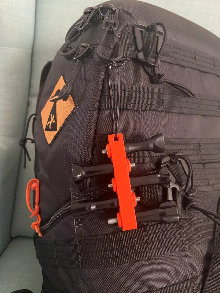 Gopro screws keychain holder by Pb023_3D | Download free STL model ...