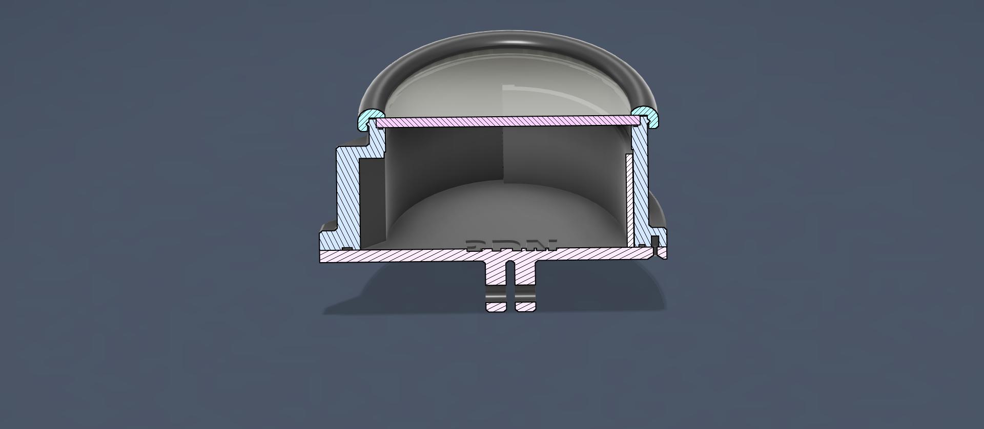 Tachometer/speedometer housing by 3D.Nystad | Download free STL model ...