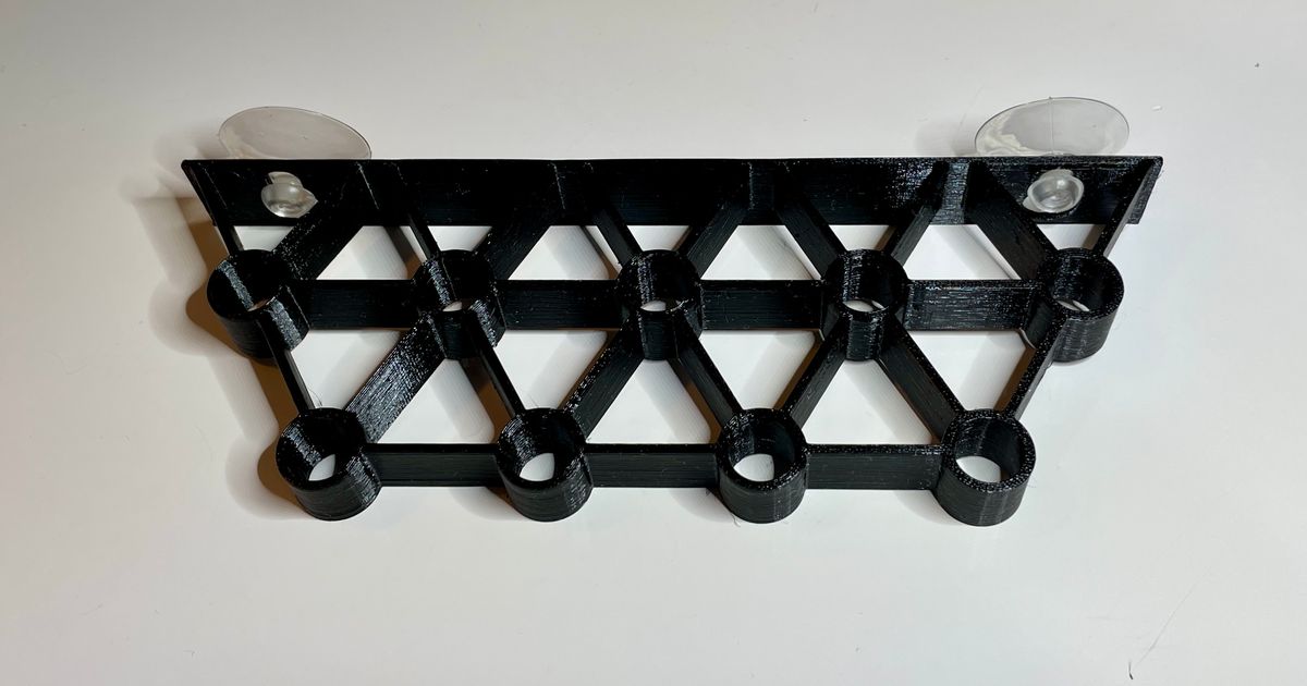 Customizable Frag Rack for Corals by Frank P | Download free STL model ...