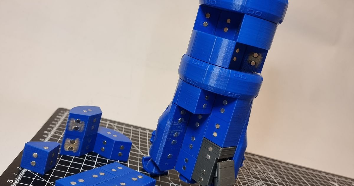 RocketSnapz - Magnetic Modular Rockets by Cadman97 | Download free STL ...