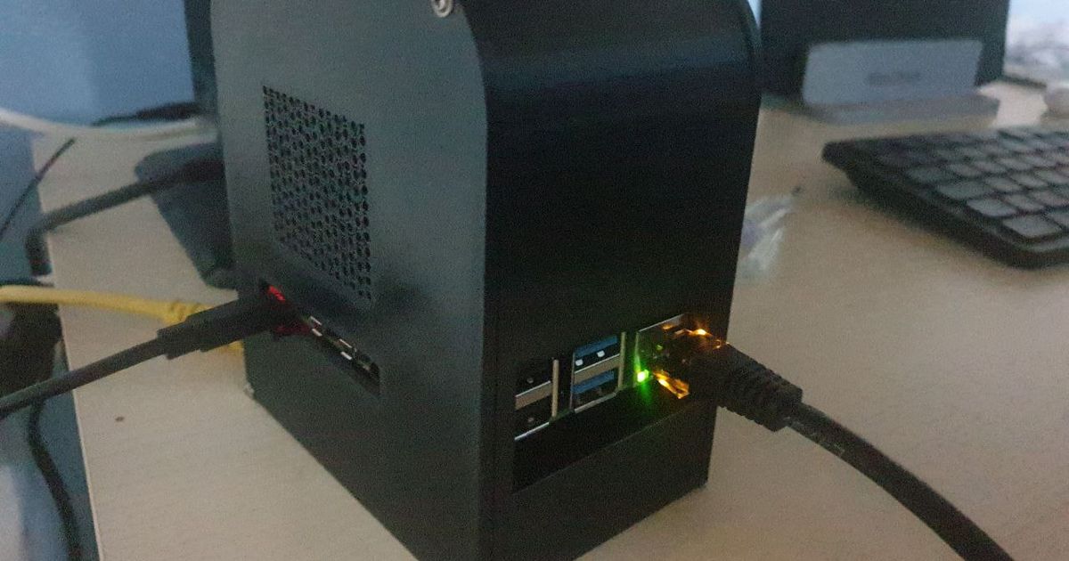 Case Raspberrypi4 WHIT TOWER. by gig | Download free STL model ...