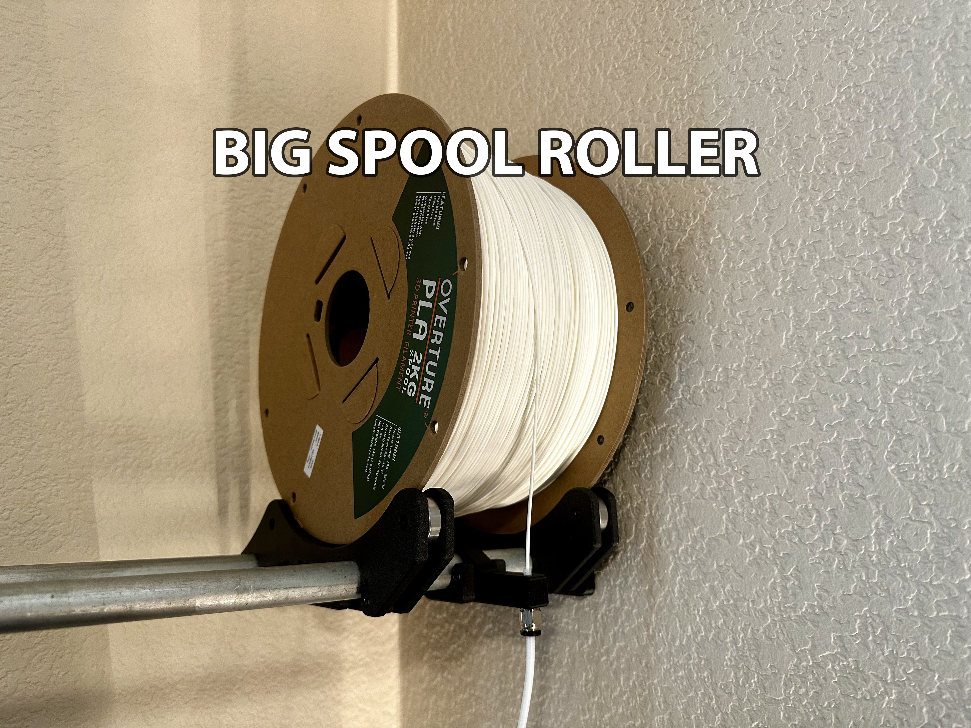 Big Spool Roller for RepRack by CrankyX | Download free STL model ...