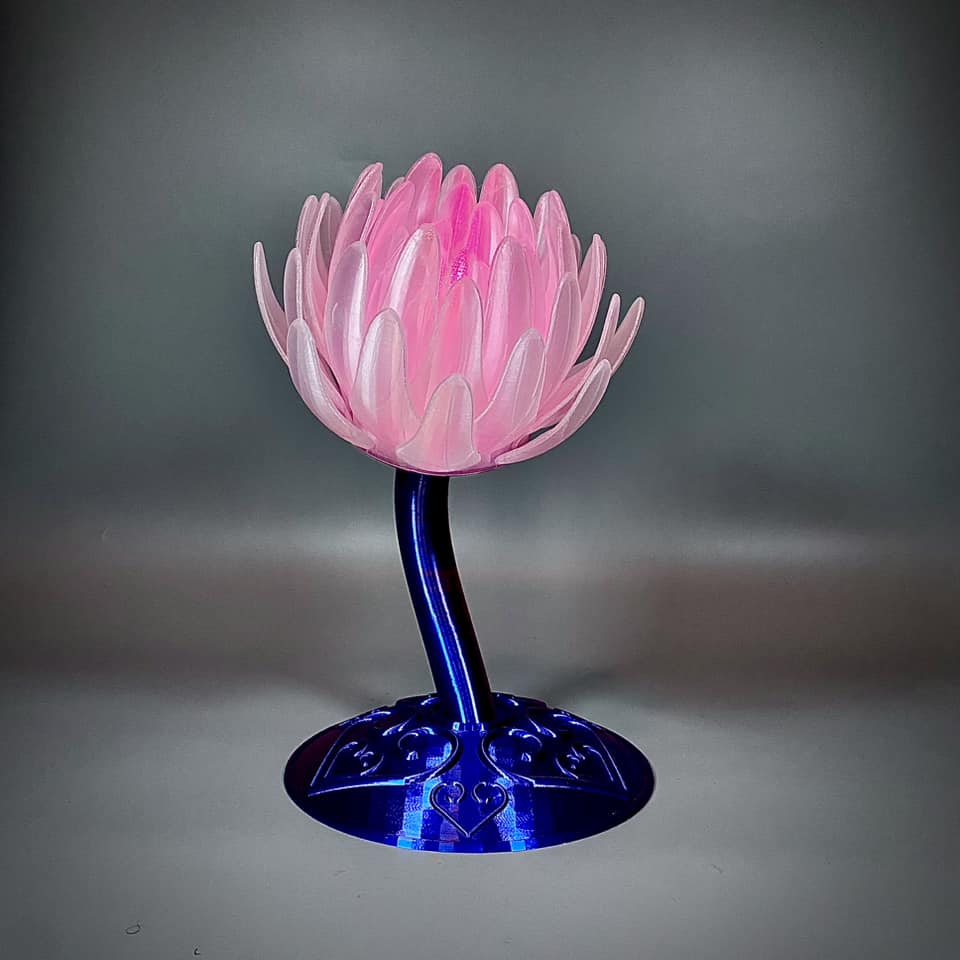Lotus Lamp by ChrisTheViolaNerd | Download free STL model | Printables.com