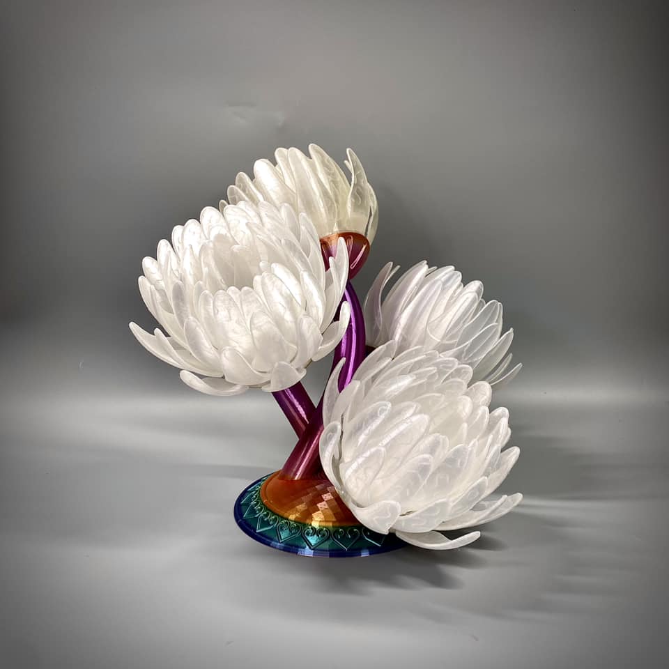 Lotus Lamp by ChrisTheViolaNerd | Download free STL model | Printables.com