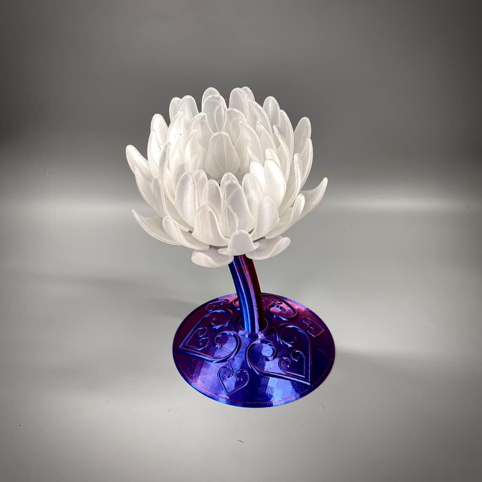 Lotus Lamp by ChrisTheViolaNerd | Download free STL model | Printables.com