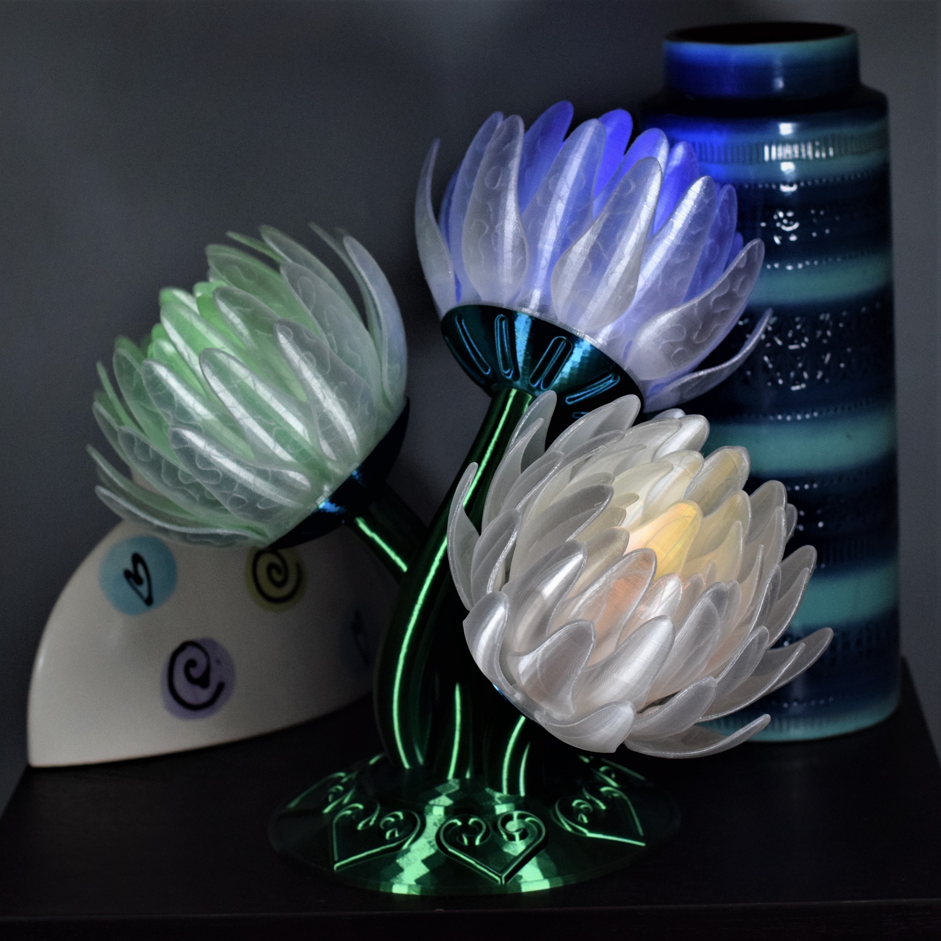Lotus Lamp by ChrisTheViolaNerd | Download free STL model | Printables.com