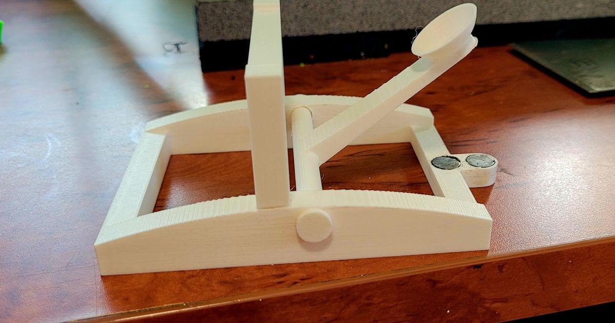 magnetic catapult by tanth | Download free STL model | Printables.com