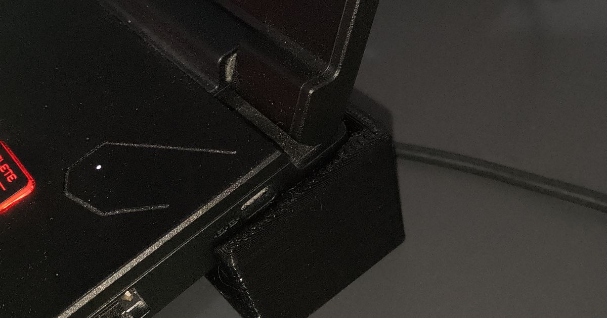 MSI GF63 laptop riser by thermalhound | Download free STL model ...