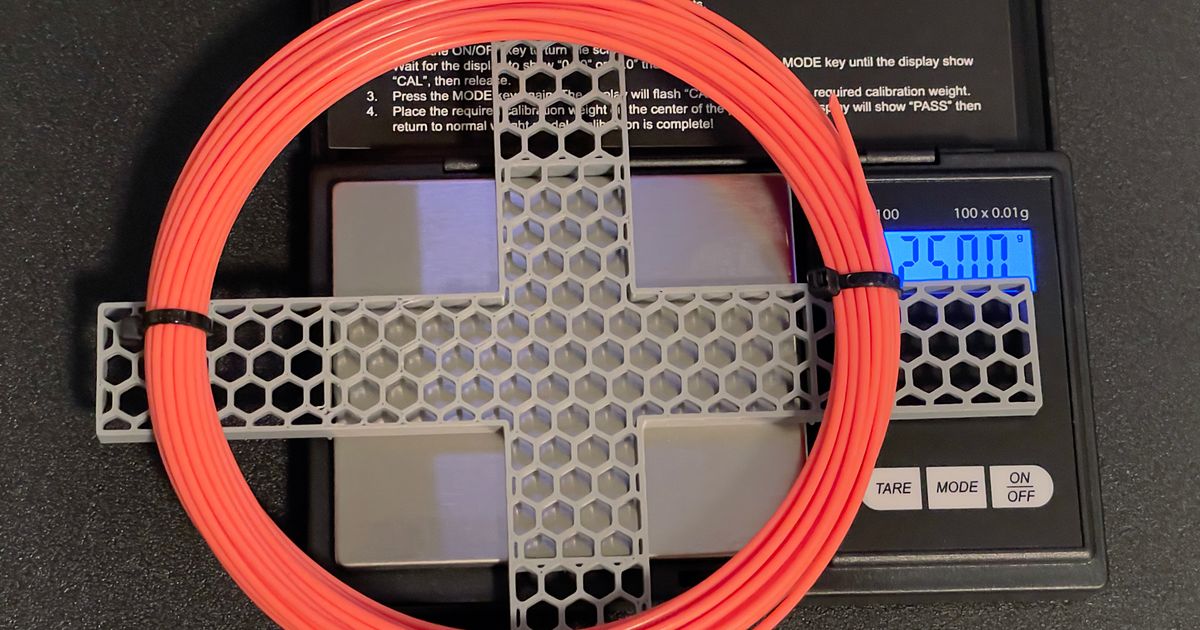 100g Scale Cross Tray Expander by sulli18 | Download free STL model ...