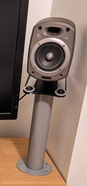 Logitech z2300 speaker stand by seanmurf | Download free STL model ...