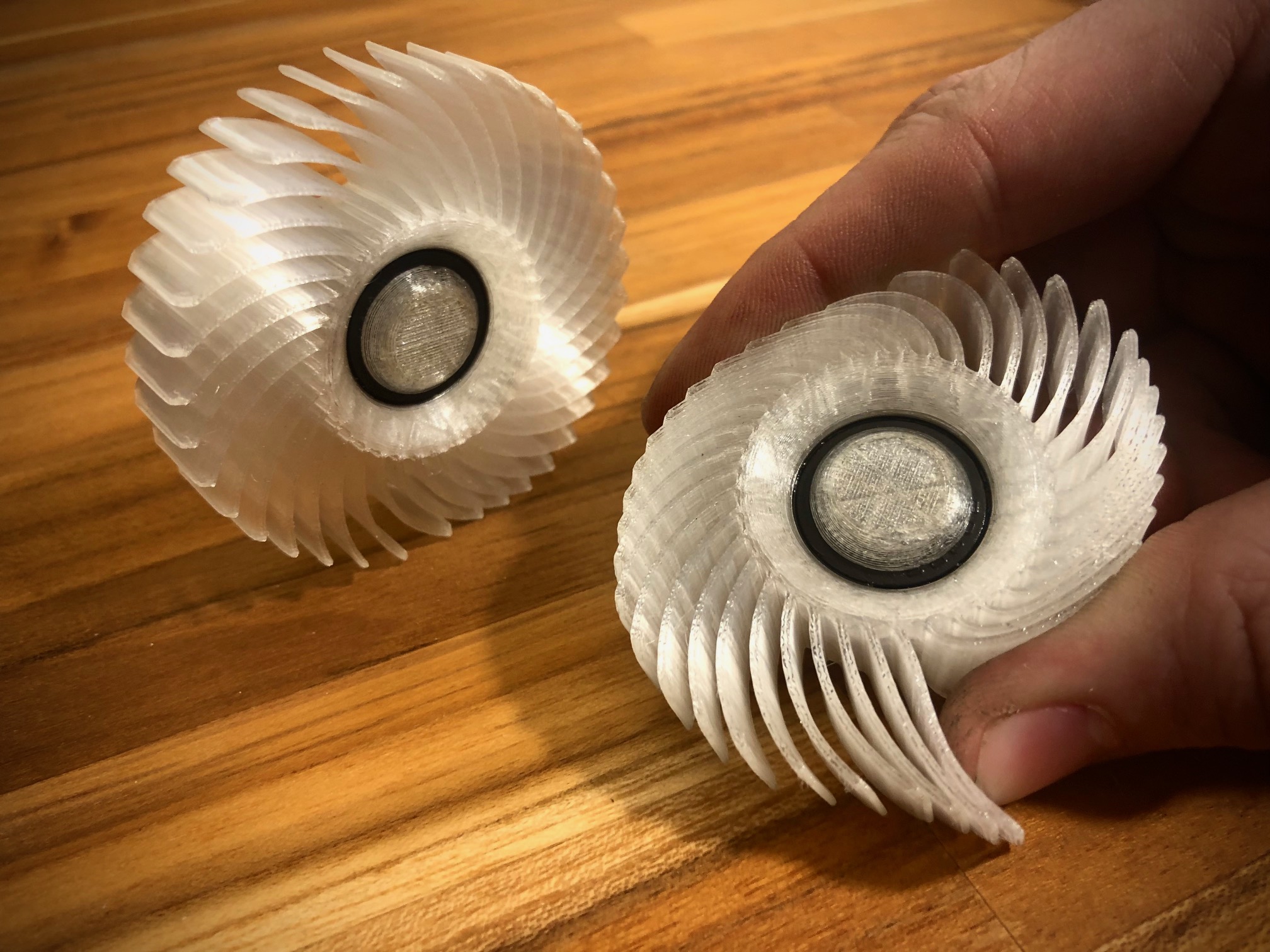 Flexible Spiral Fidget Wheel por Aaron Park | Descargar modelo STL ...