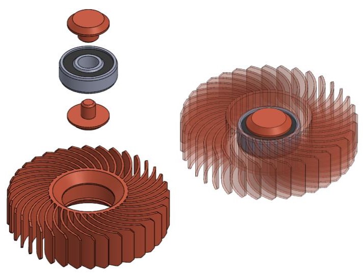 Flexible Spiral Fidget Wheel by Aaron Park | Download free STL model ...