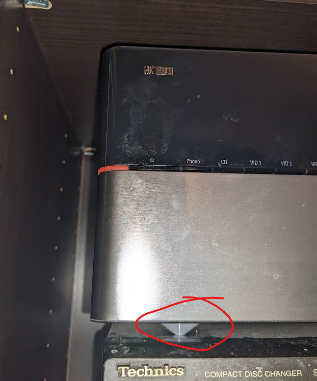 Stereo receiver replacement foot by seanmurf | Download free STL model ...