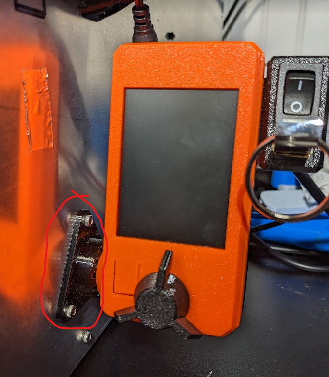 Prusa Mini External enclosure mount: straight by seanmurf | Download ...