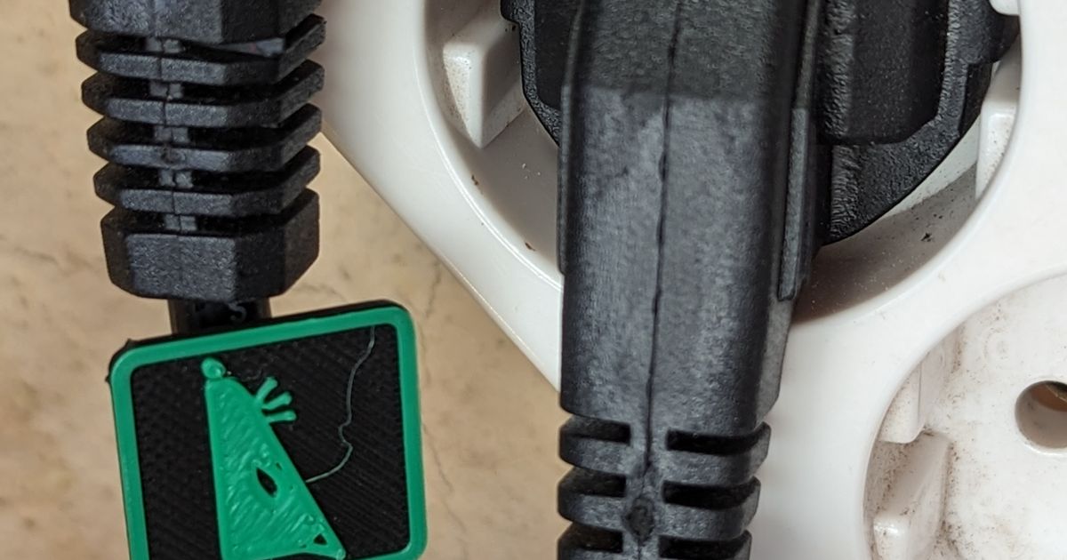 Cable tag for RatRig printers by Biny | Download free STL model | Printables.com