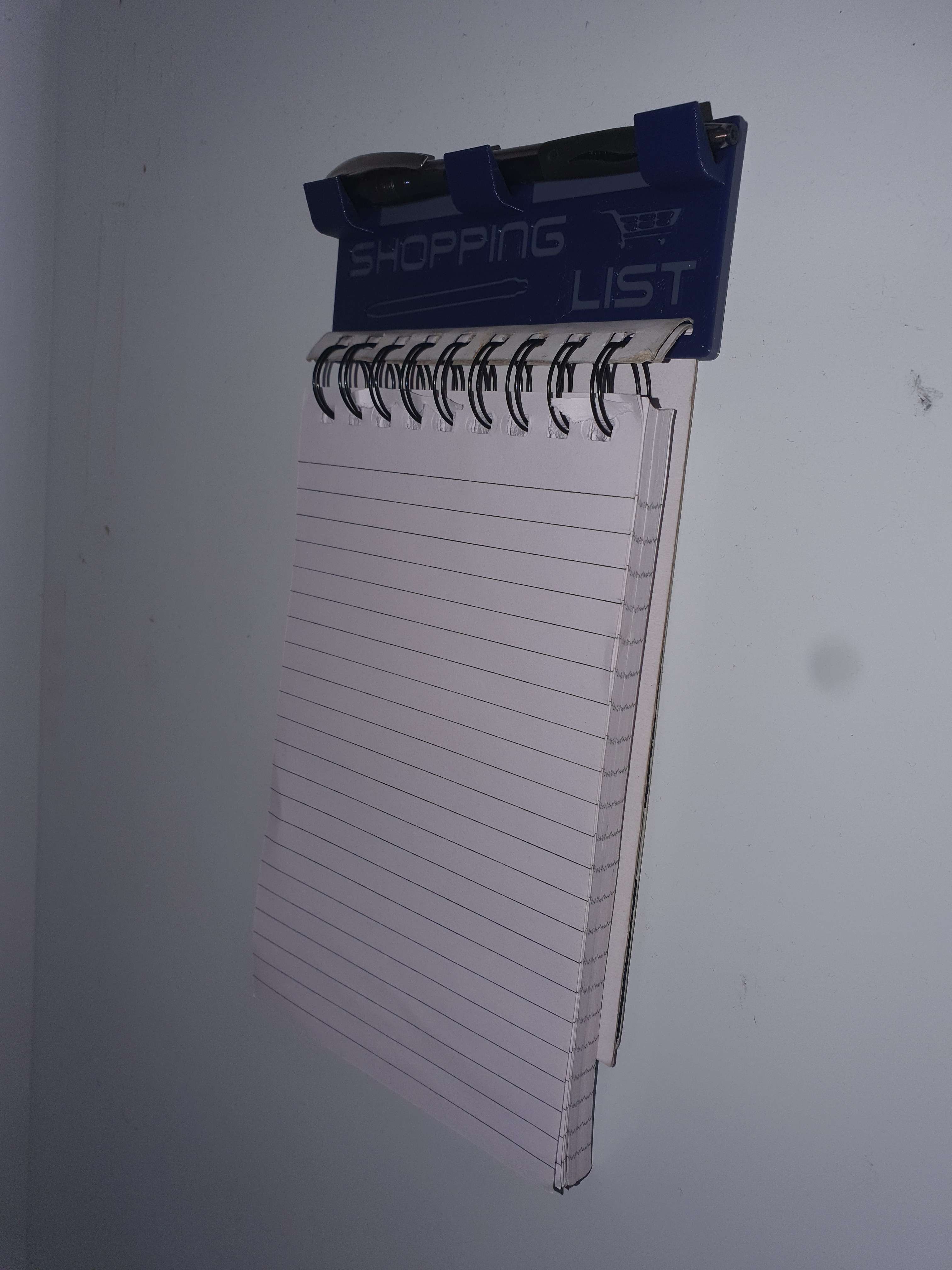 A5 Notepad and Pen Holder Fridge Magnet by TheLastPlasticBender ...