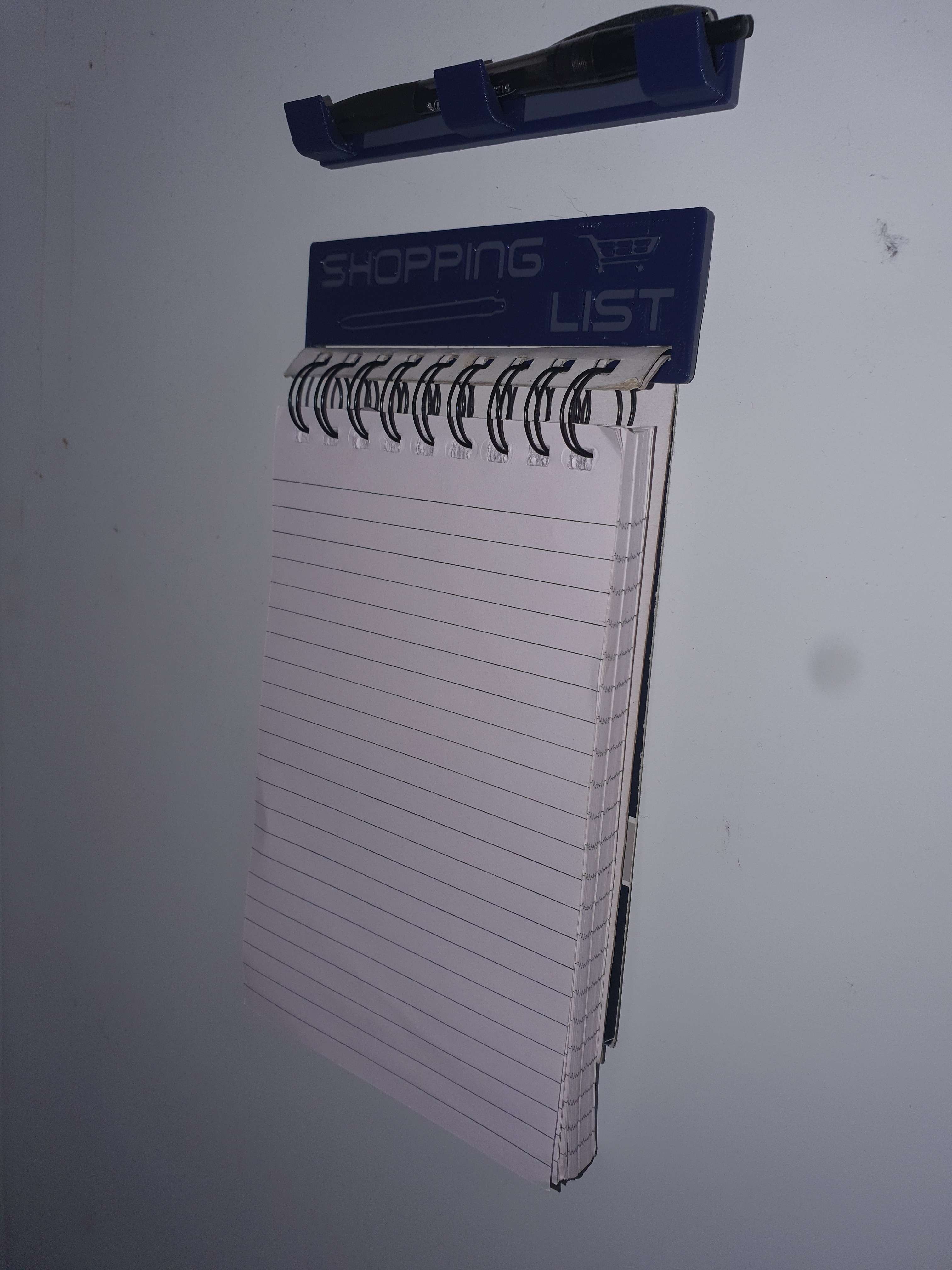 A5 Notepad and Pen Holder Fridge Magnet by TheLastPlasticBender ...