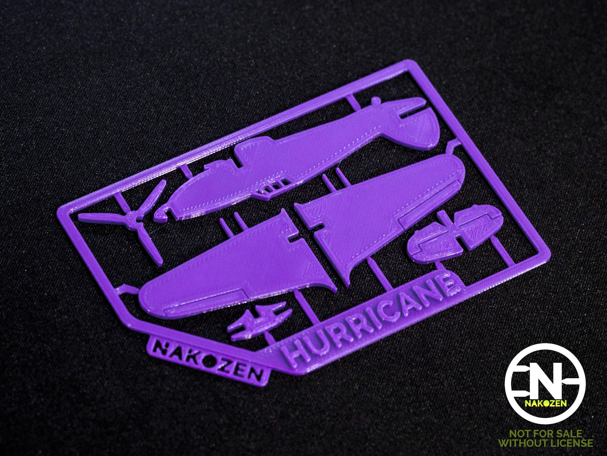 Hawker Hurricane Kit Card by Nakozen | Download free STL model ...