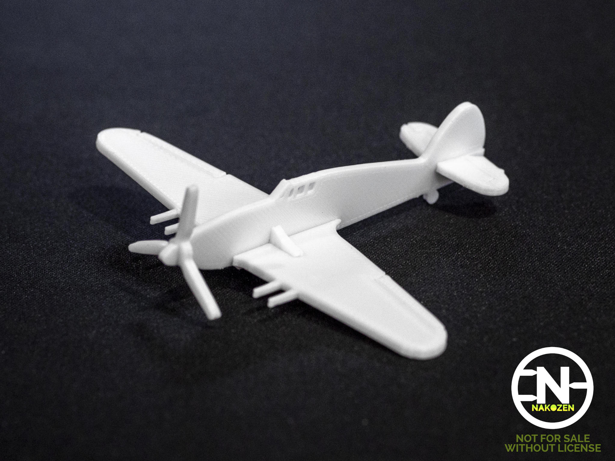 Hawker Hurricane Kit Card by Nakozen | Download free STL model ...