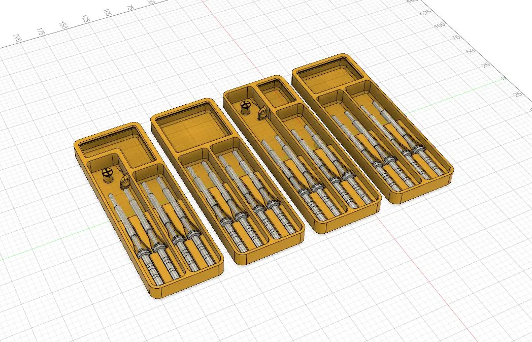More 4-tip Inserts for Pinecil/TS100 Rugged Case by ltlowe | Download free STL model ...
