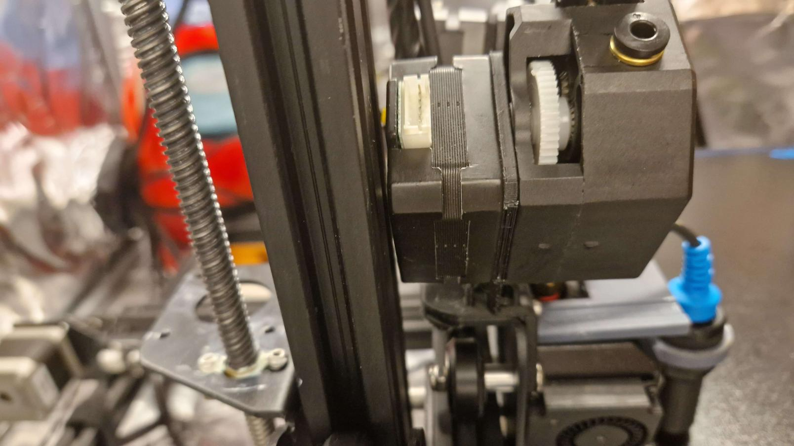 CRX / CR10V2 dual direct(?) drive extruder mount by Gremling | Download ...