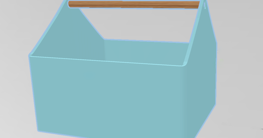 Storage Container with Handle by cSandra | Download free STL model ...