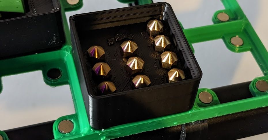 AnkerMake x Gridfinity - Full 10 Nozzle Set by SeeSharpist | Download free STL model ...