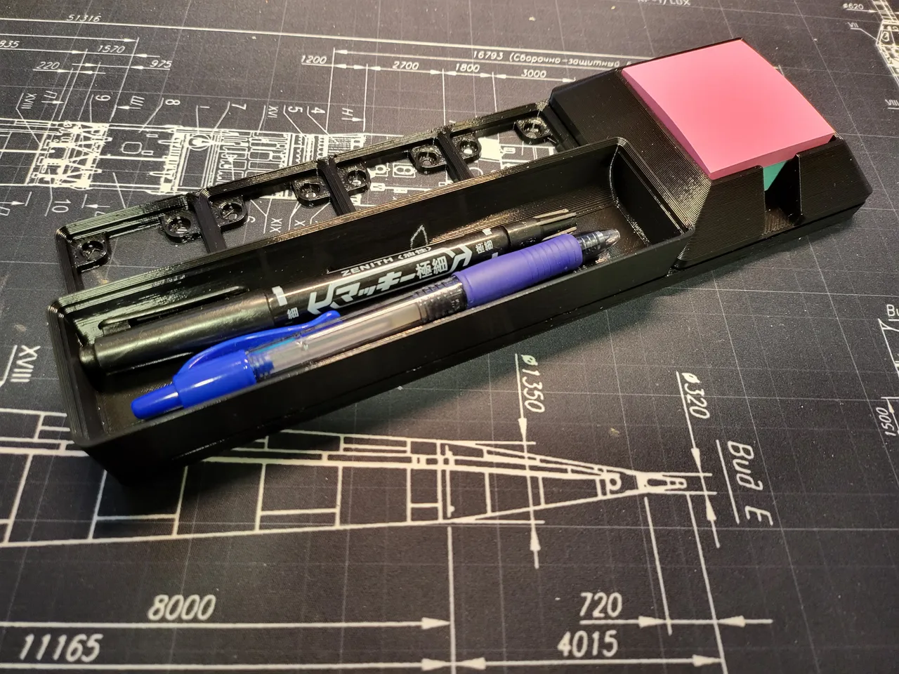 Gridfinity Pen Holder by Goose | Download free STL model | Printables.com