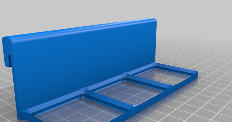 Gridfinity holder 3x1 for Allit pegboard by nils-a | Download free STL ...
