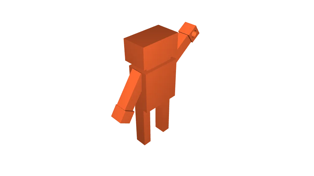 Robot Keychain By Arg3dprints Download Free Stl Model