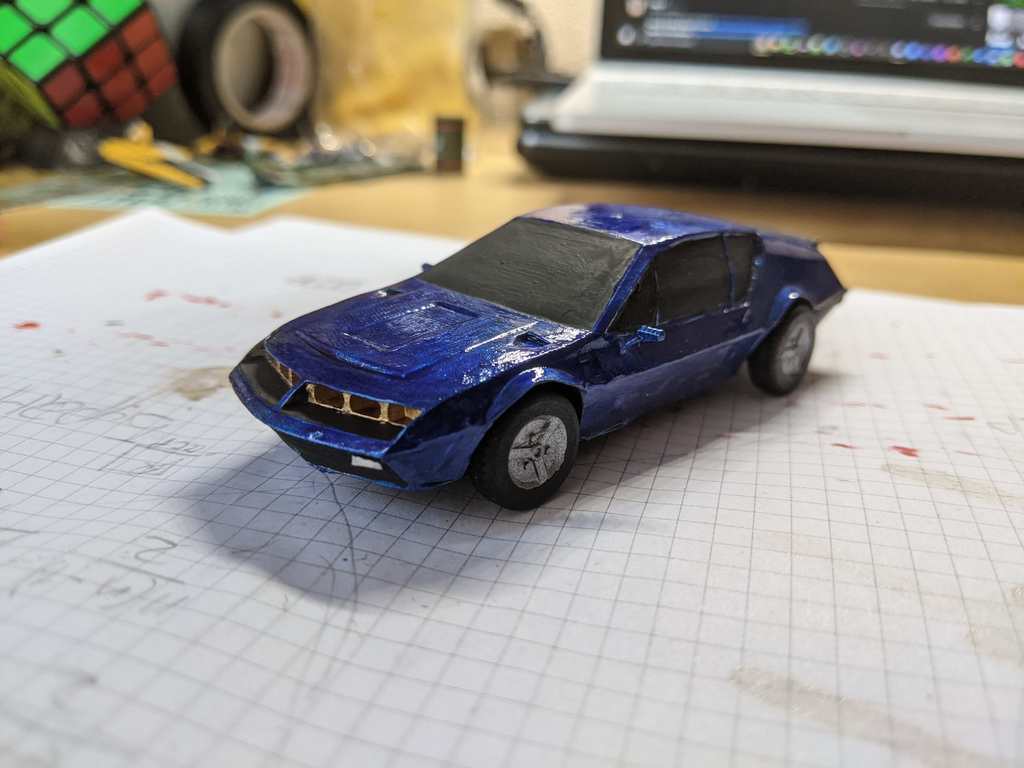Alpine A310 1600 VE aka. Misato Katsuragis car by MatterWiz | Download ...