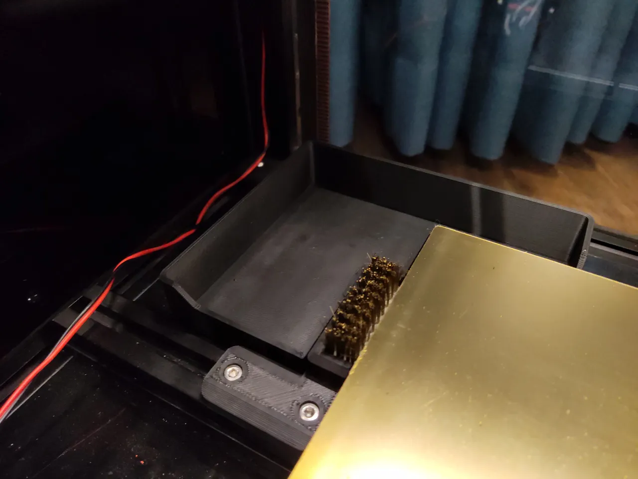 Nozzle Scrubber with a Large Bucket for Voron 2.4 by Kuro Nakajima ...