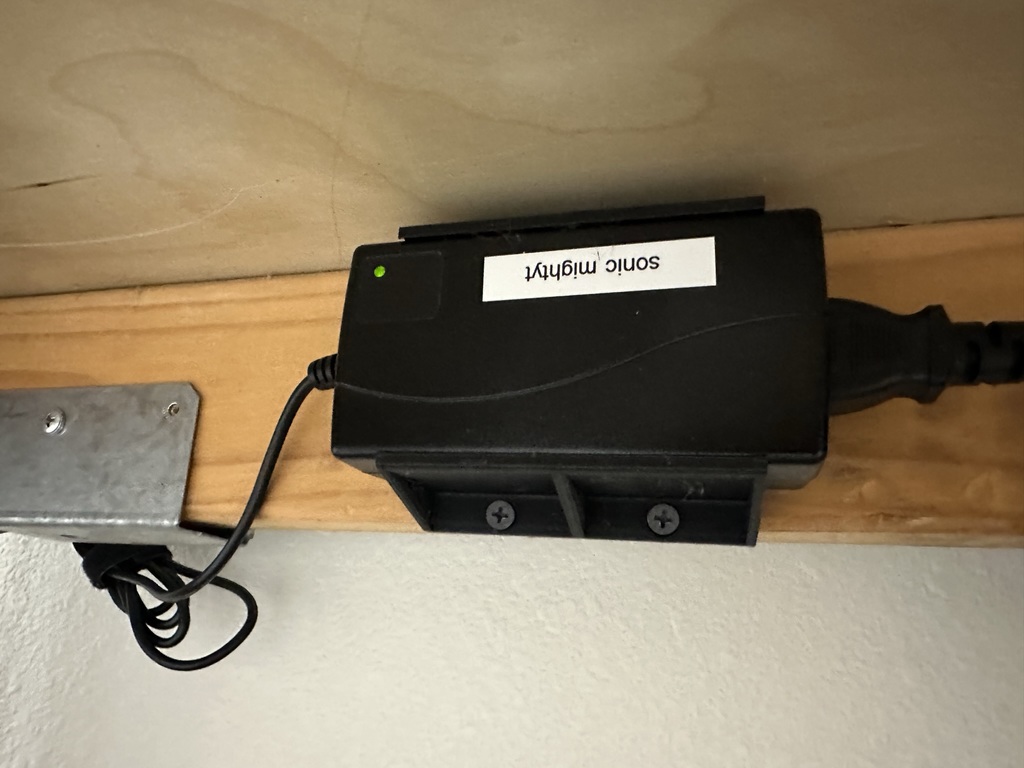 Power brick bracket under desk mount by Abomb | Download free STL model ...