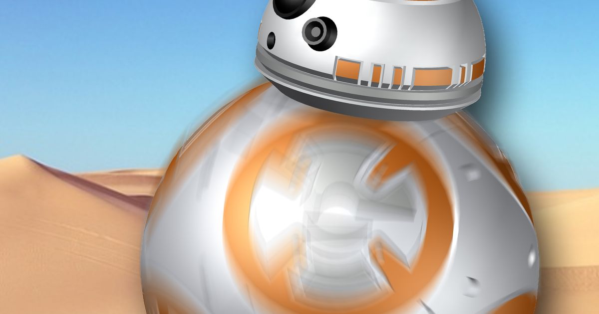 Star Wars BB-8 Push-along by 4kicks | Download free STL model ...