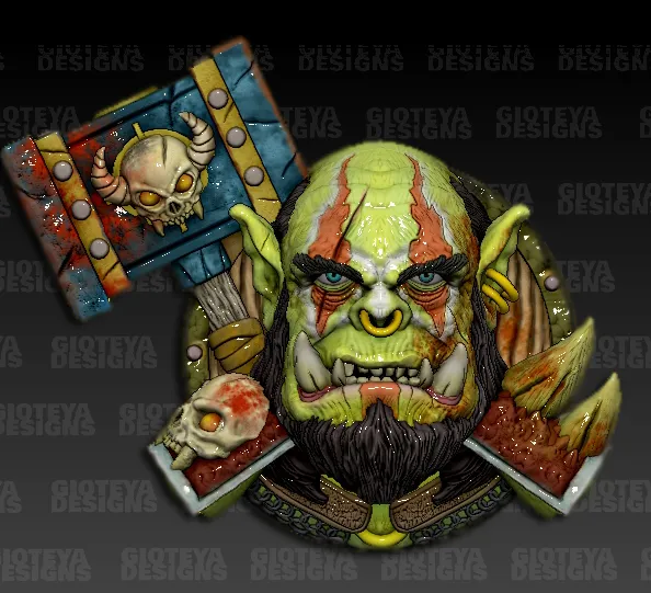 Battle Orc by Gioteya Designs | Download free STL model | Printables.com