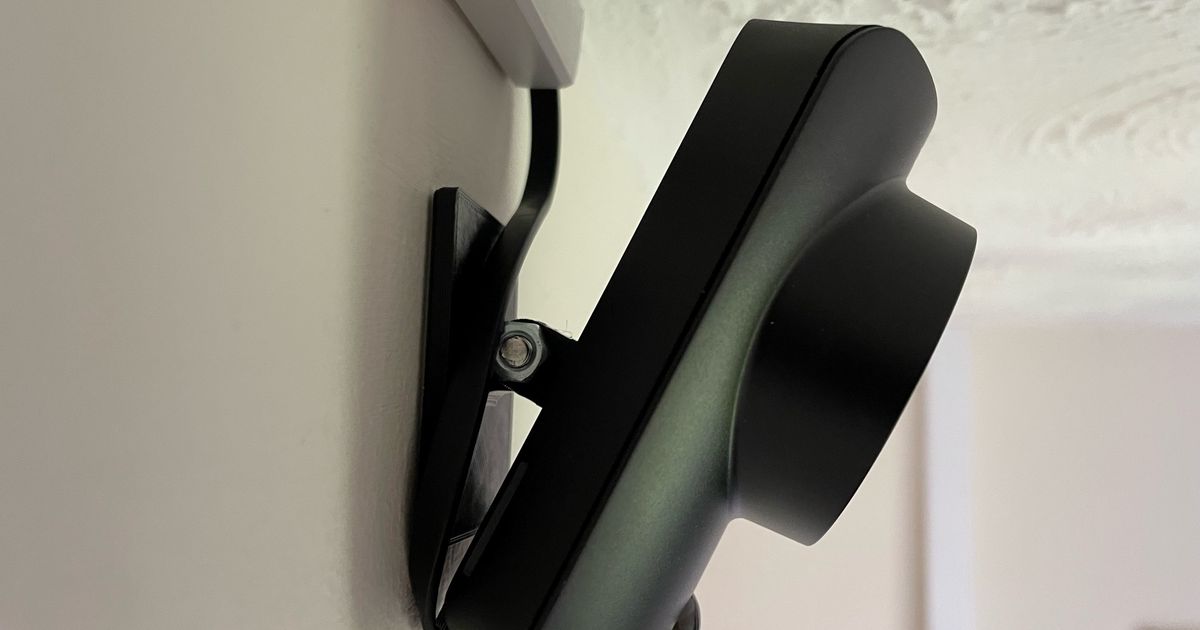 Simplisafe Indoor Camera Wall Mount by JNSY | Download free STL model ...
