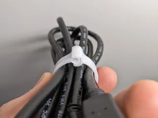 Customizeable Cable Tie by PeacefulCicada | Download free STL model ...