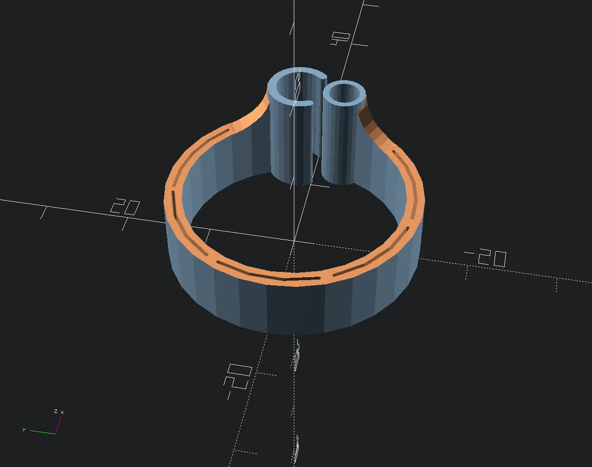 Customizeable Cable Tie by PeacefulCicada | Download free STL model ...