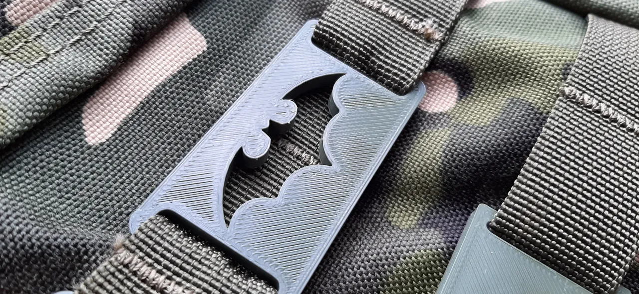Molle Tag (Small) - Batman by Kroeskoppie | Download free STL model ...