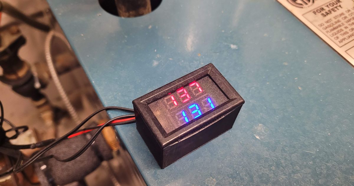 Dual Temperature Display Case by ScottE | Download free STL model ...